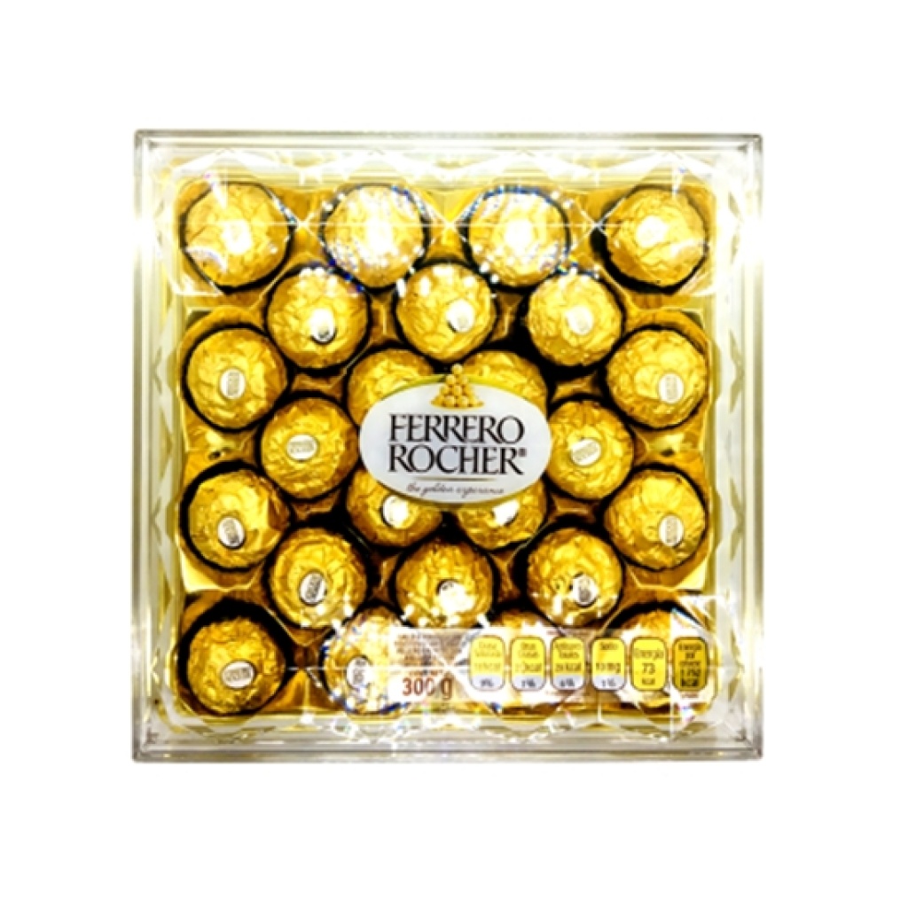 CHOCOLATE FERRERO ROCHER 24 PIEZAS - ucoliseo.com